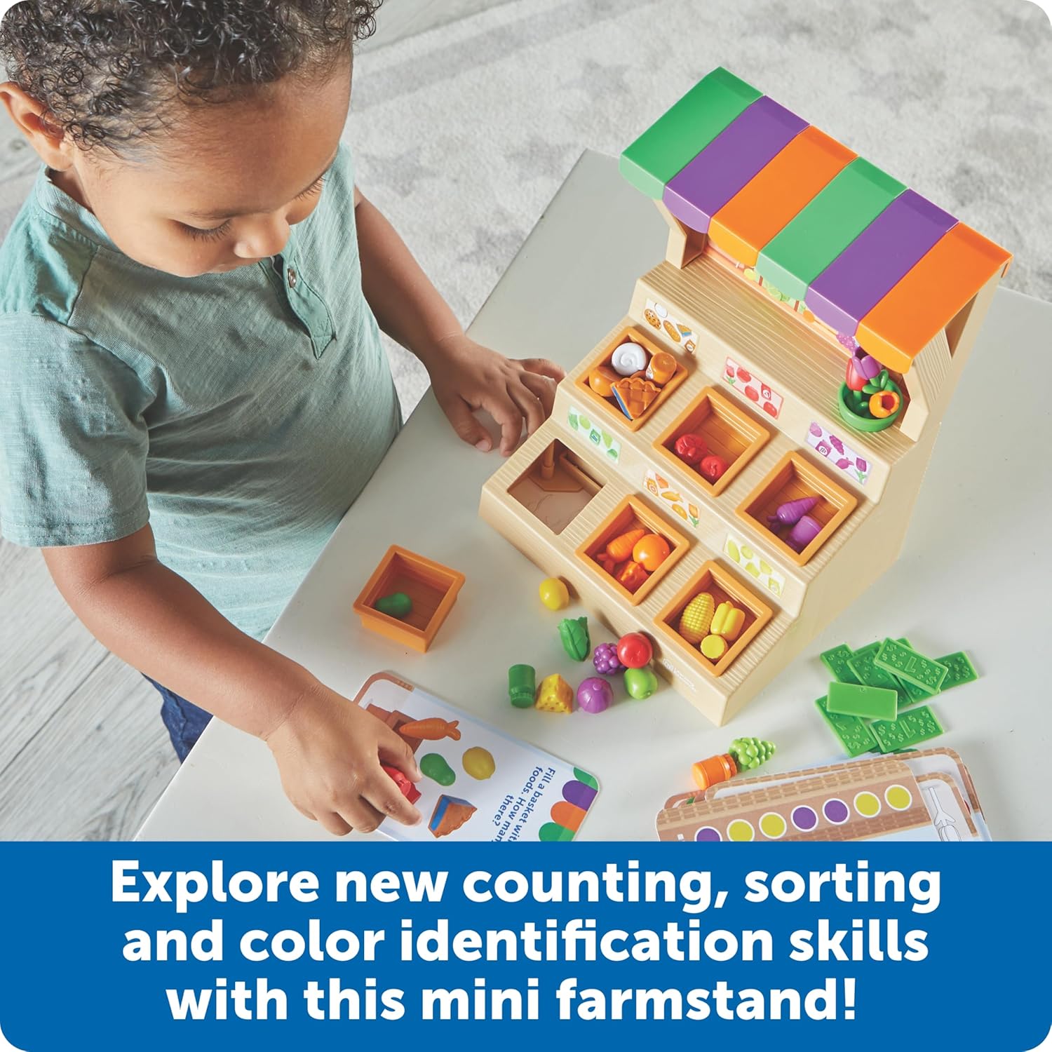 Набор для сортировки Прилавок с продуктами от Learning Resources - купить в интернет магазине ...