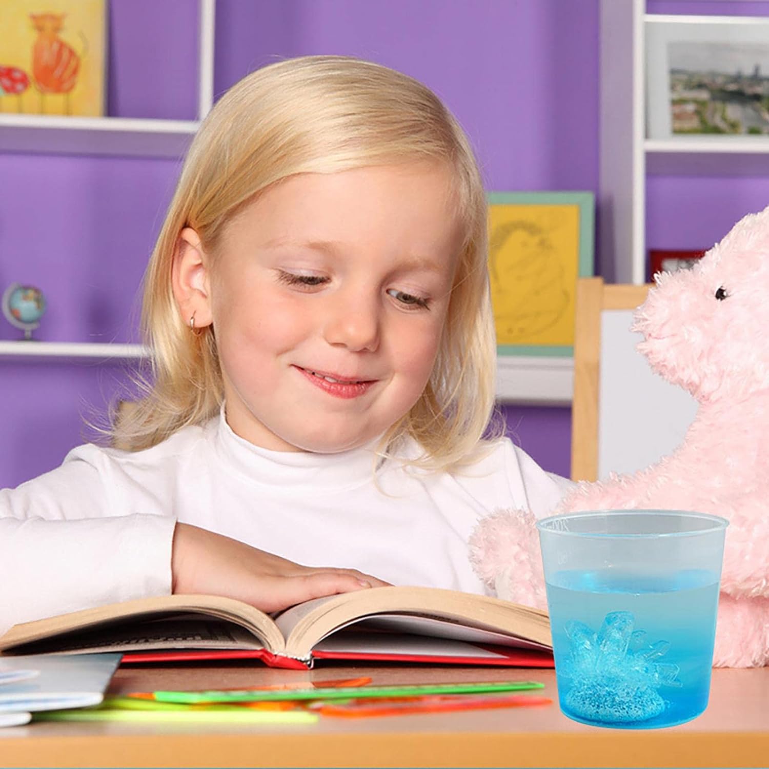 Научный STEM набор Выращивание кристаллов (2 кристалла) от Obetty - купить в интернет магазине ...